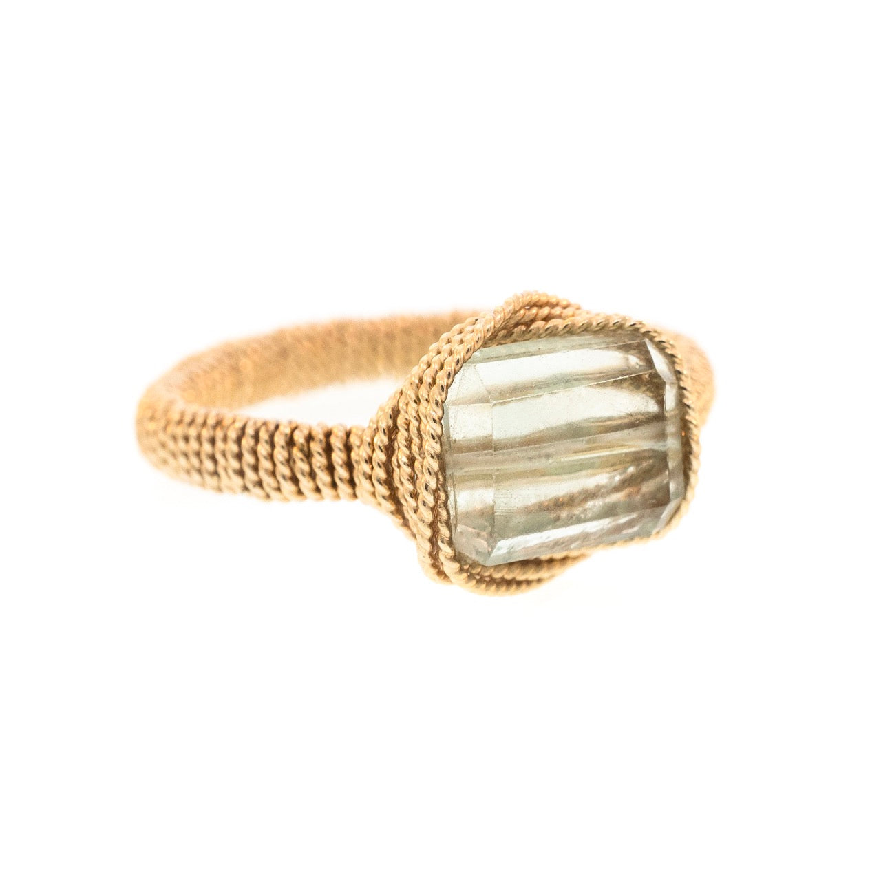 Raj Rock Twisted Wire Nest Ring - Judith Bright Designer Jewelry