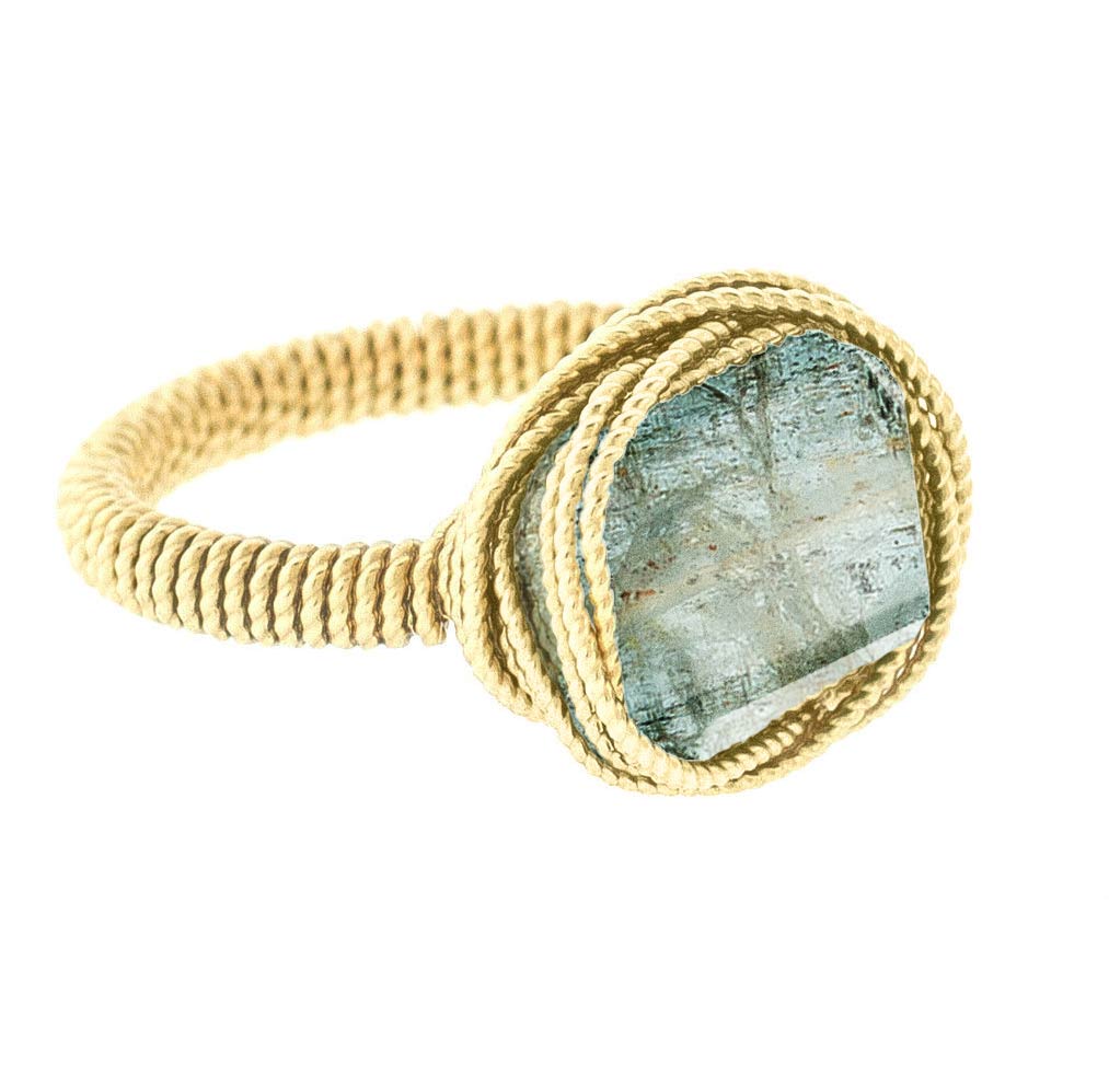 Raj Rock Twisted Wire Nest Ring - Judith Bright Designer Jewelry