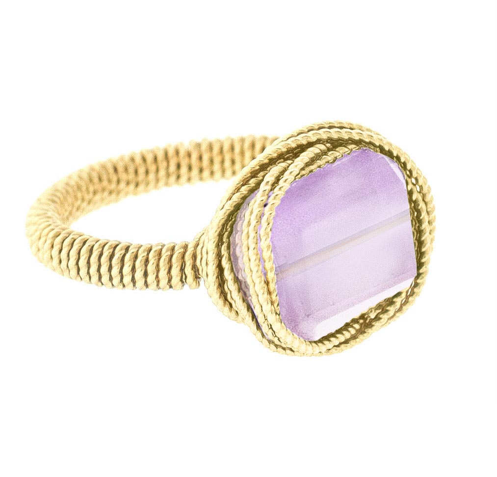 Raj Rock Twisted Wire Nest Ring - Judith Bright Designer Jewelry