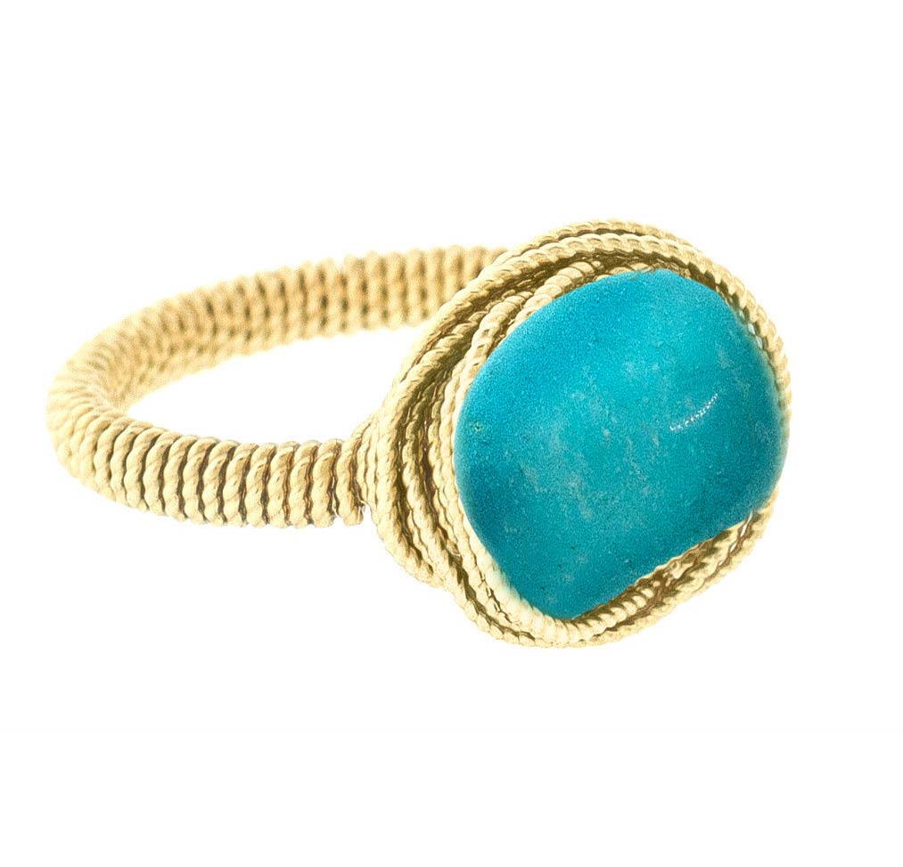 Raj Rock Twisted Wire Nest Ring - Judith Bright Designer Jewelry